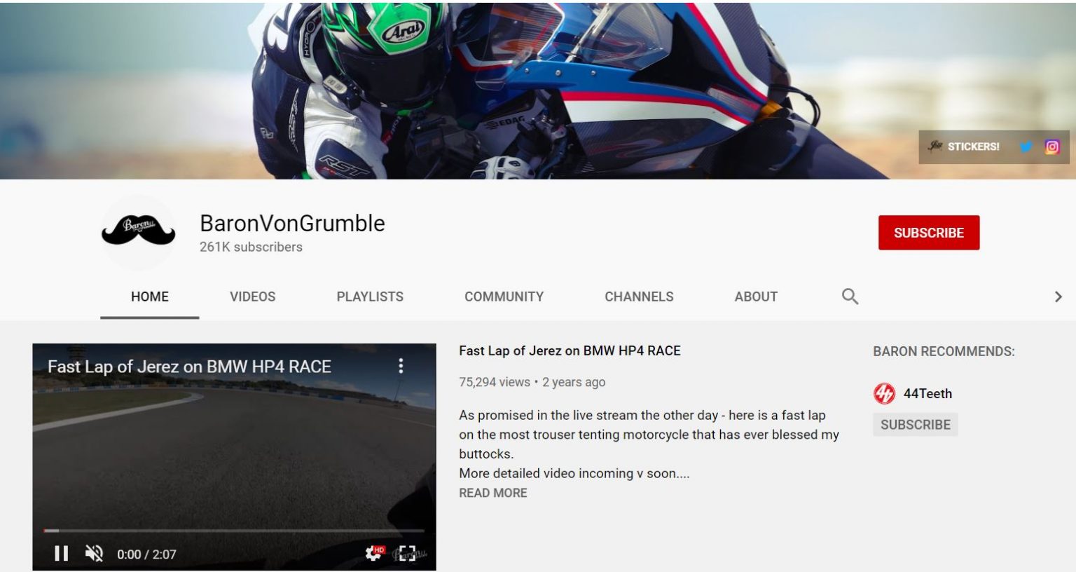 14 Motorcycle YouTube Channels & Vloggers worth following - Saffy Sprocket