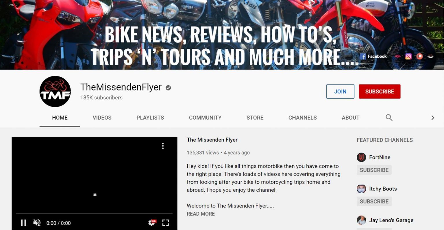 14 Motorcycle YouTube Channels & Vloggers worth following – Saffy Sprocket
