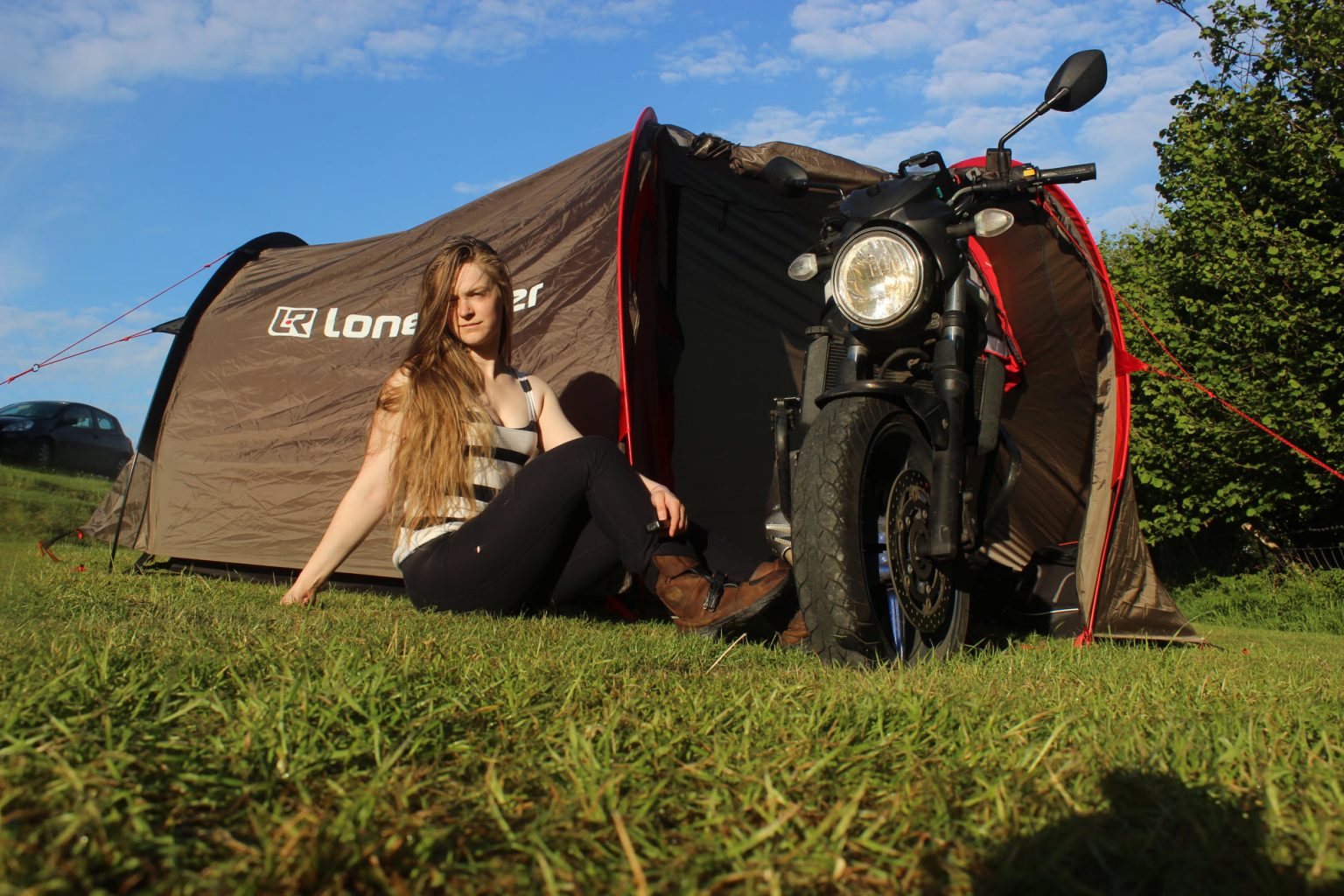 What is the best tent for motorcycle camping? - Saffy Sprocket
